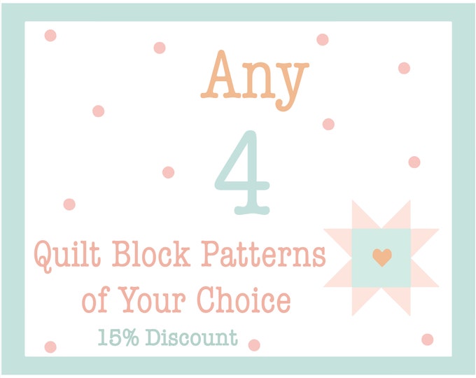 Christmas Hot Cocoa Hot Chocolate Quilt Block PDF Pattern - Includes ...
