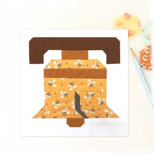 Uncle Sam Patriotic 4th of July Flag PDF Quilt Block Pattern - Etsy