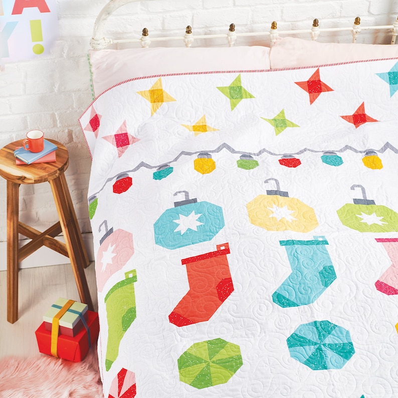 Christmas Chorus Christmas Row PDF Quilt Pattern | Etsy