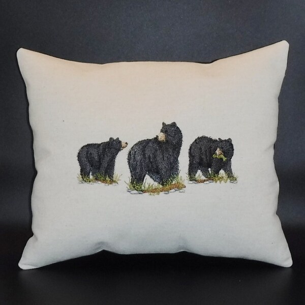 Bear Throw Pillow - Etsy
