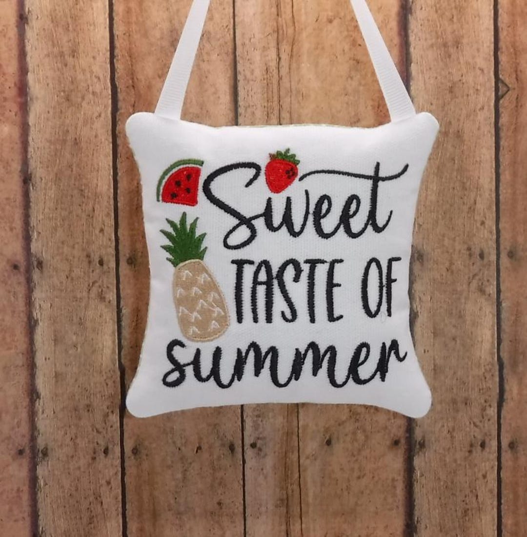 Sweet Taste of Summer Doorknob Hanger, Summer Decor, Handmade Hanger - Etsy