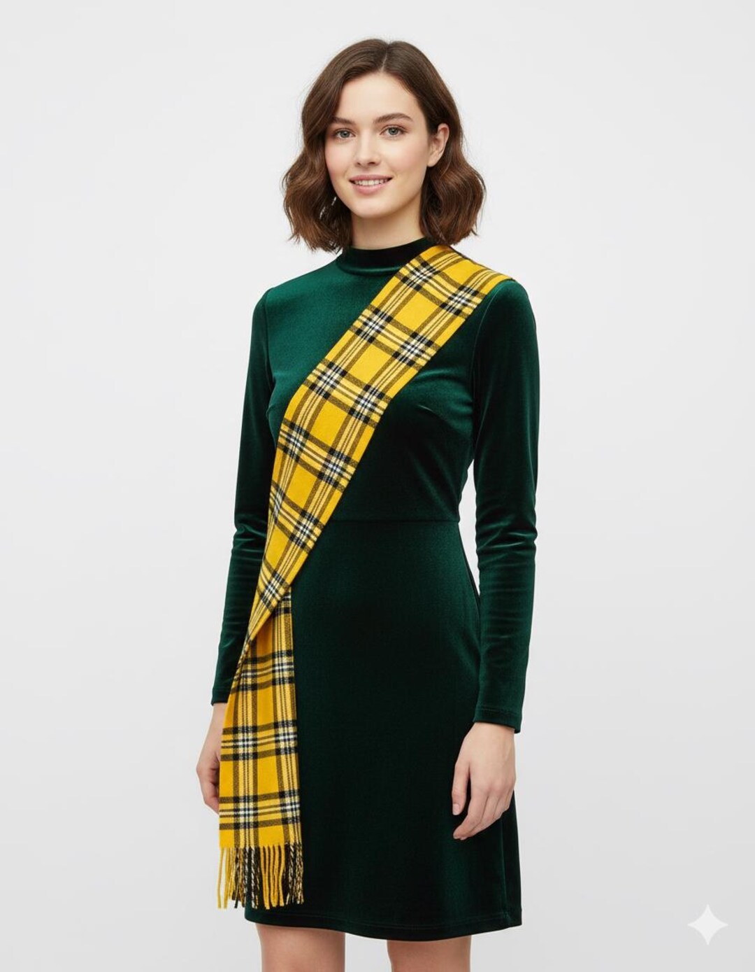 Traditional Highland Tartan Women's Sash Full Size Sash Width 11 X ...