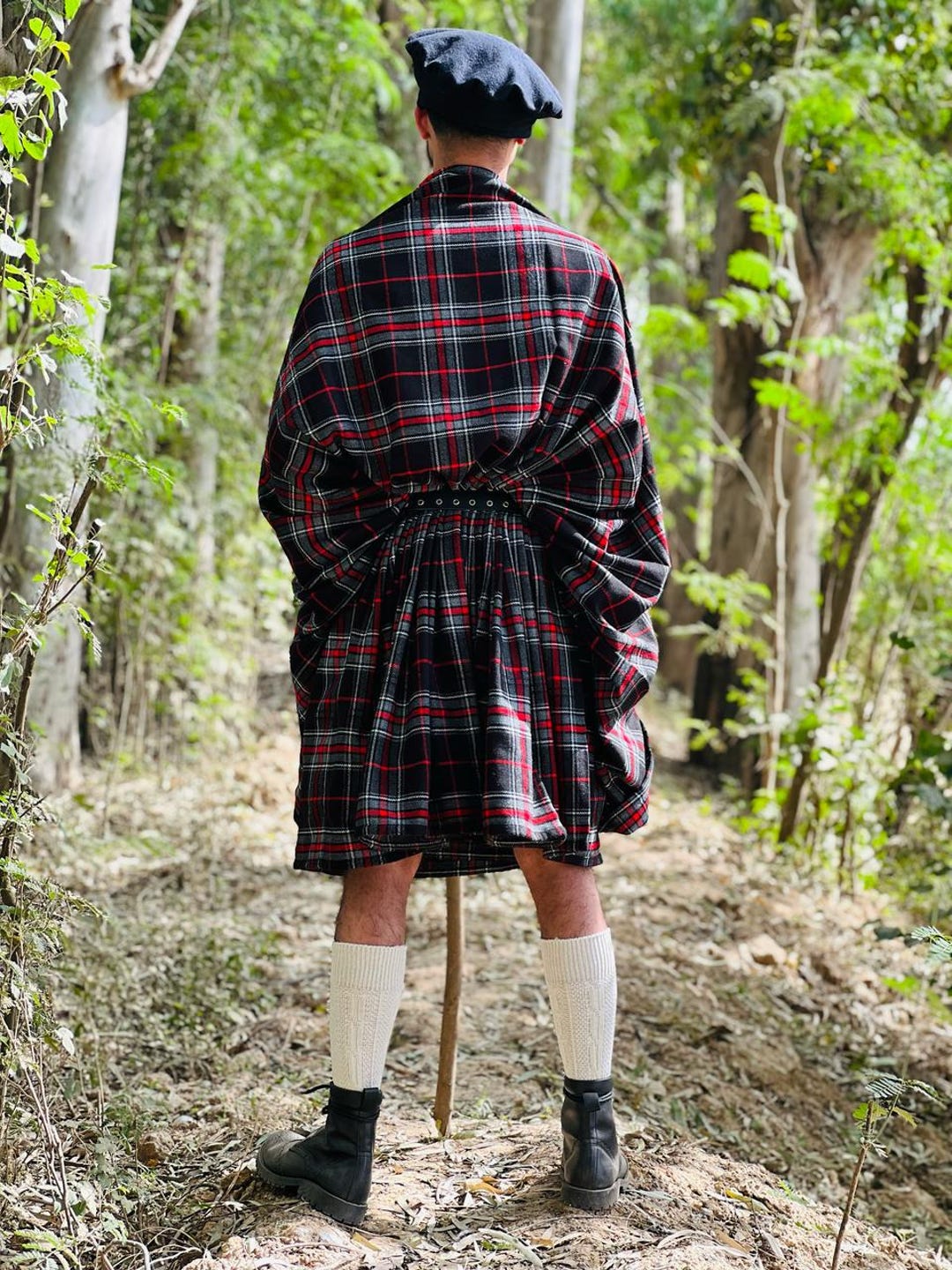 16th Century Scottish Tartan Great Kilt Highland Traditional Vintage Great Kilt for Men's ...