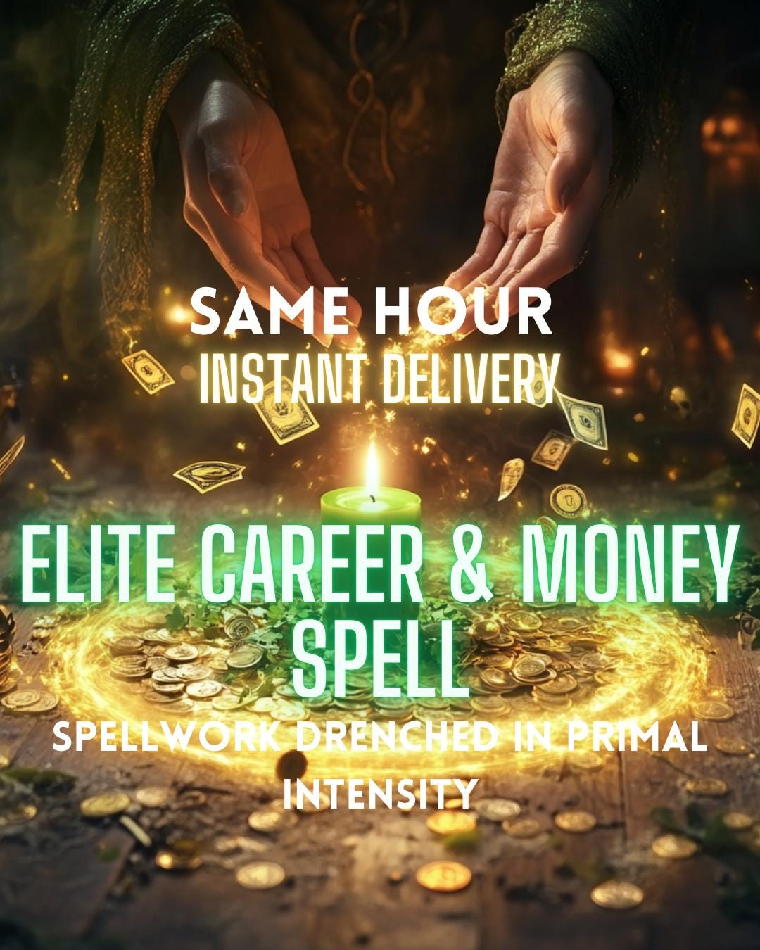 Elite Career & Money Spell Dream Job, Wealth Energy, Promotions ...