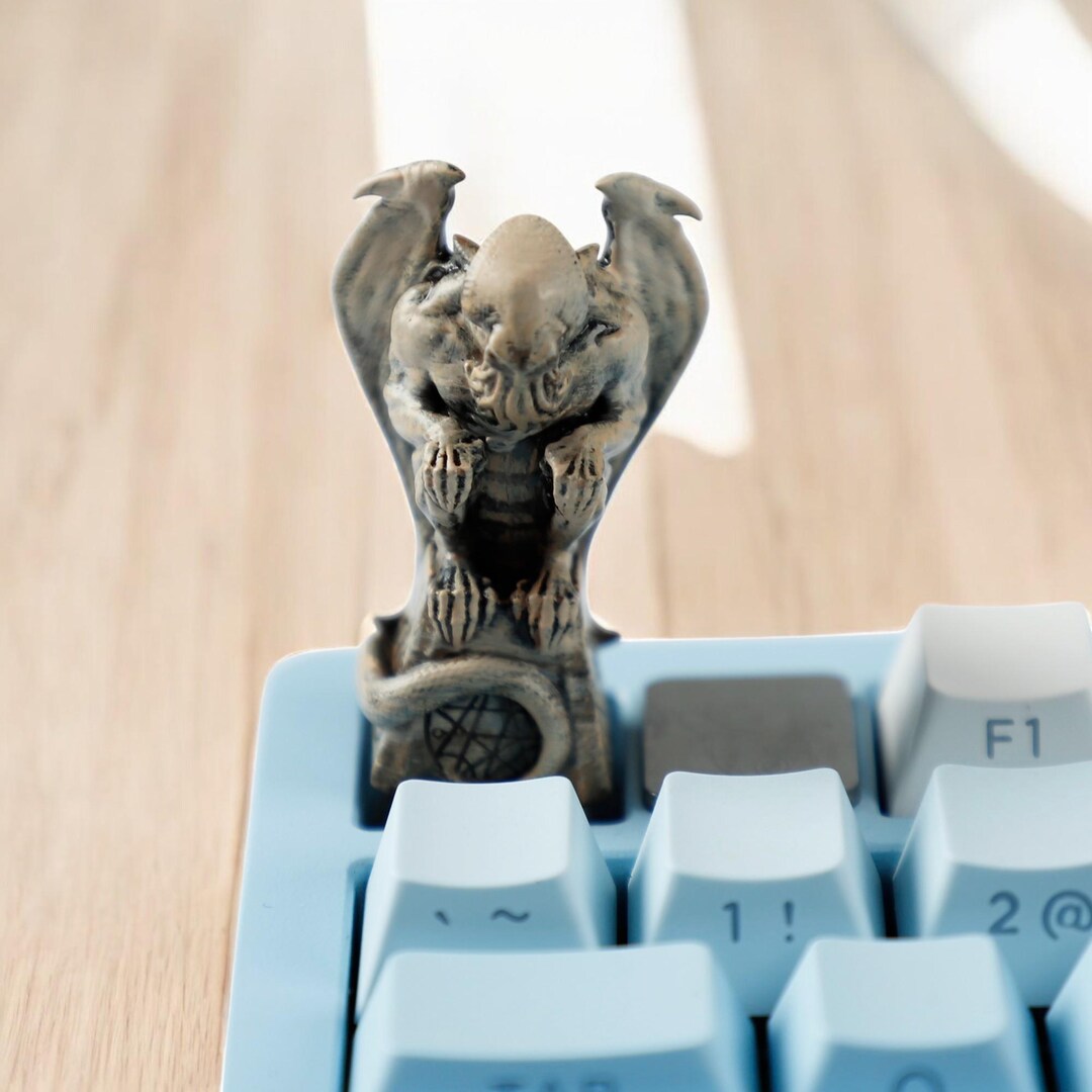 Octopus Monster Artisan Keycap – Handmade Resin Keycap for Cherry MX ...