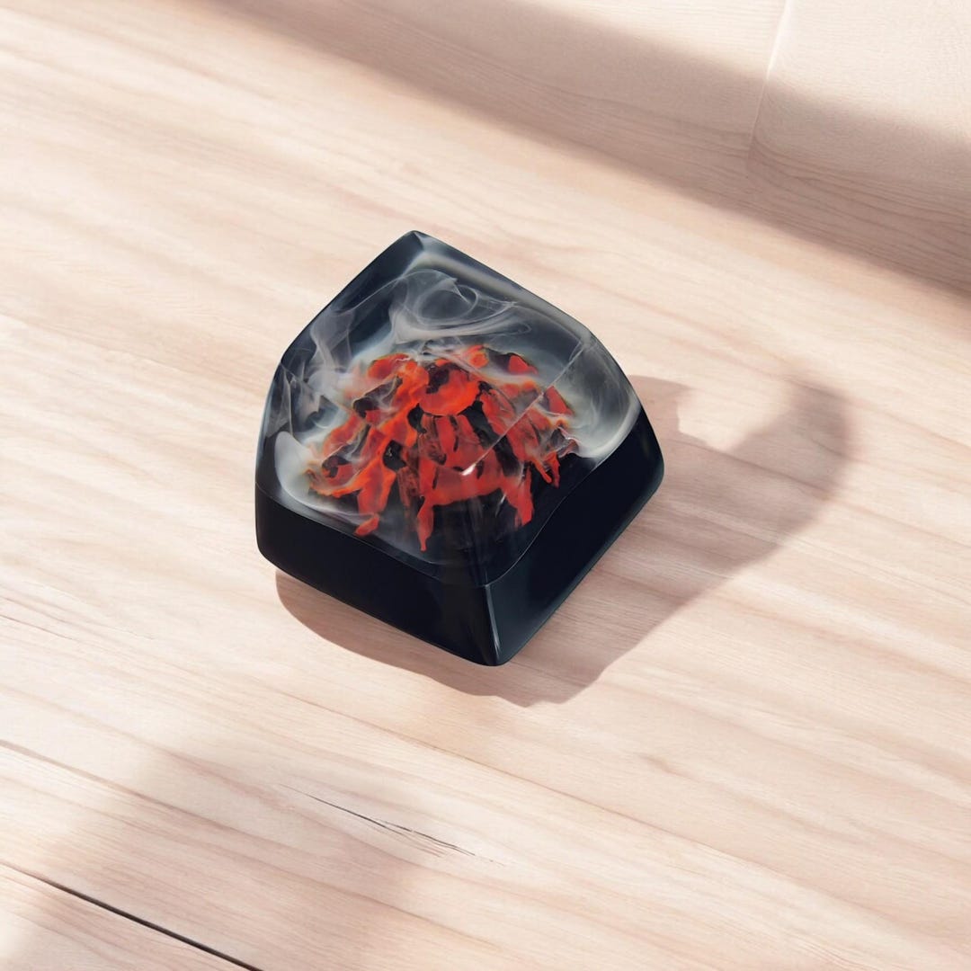 Resin Mountain Keycaps for MX Switches – Snow Peak, Volcano, Valley ...