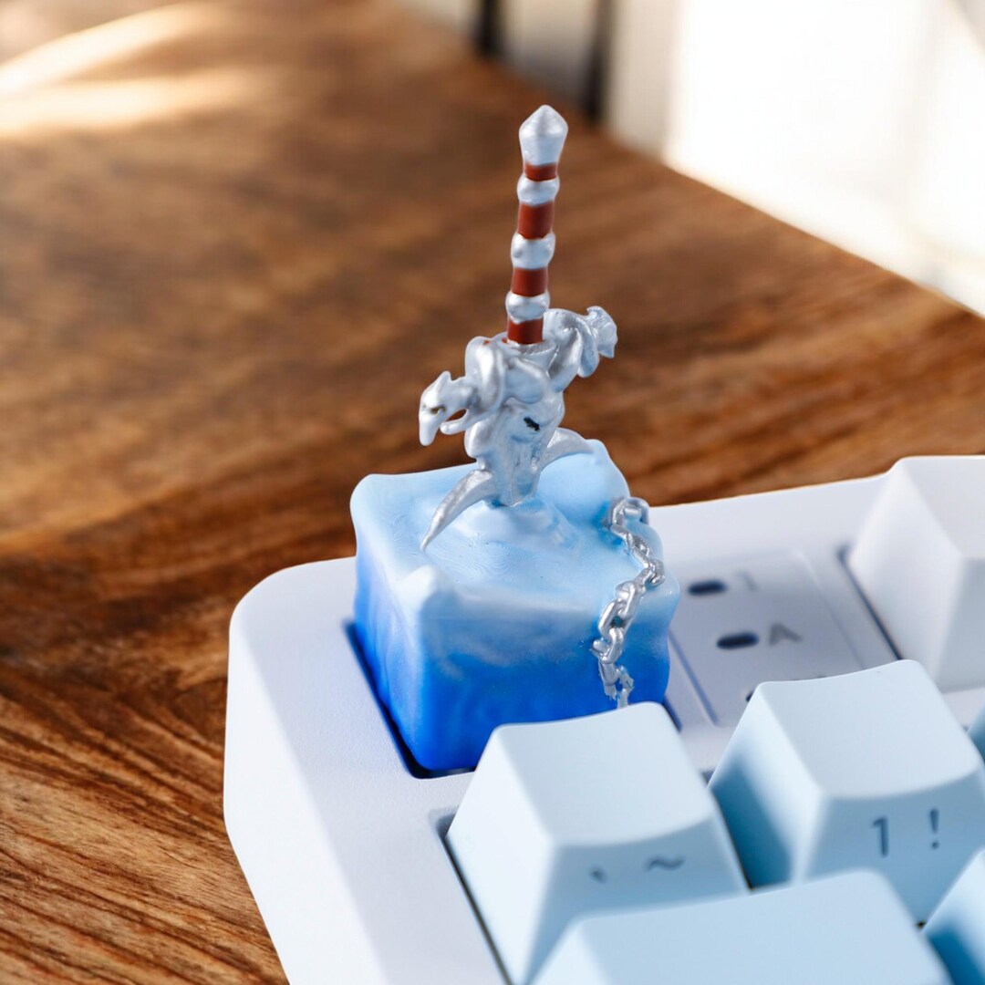 Demon Sword Artisan Keycap for Mechanical Keyboard | Handmade Gaming ...