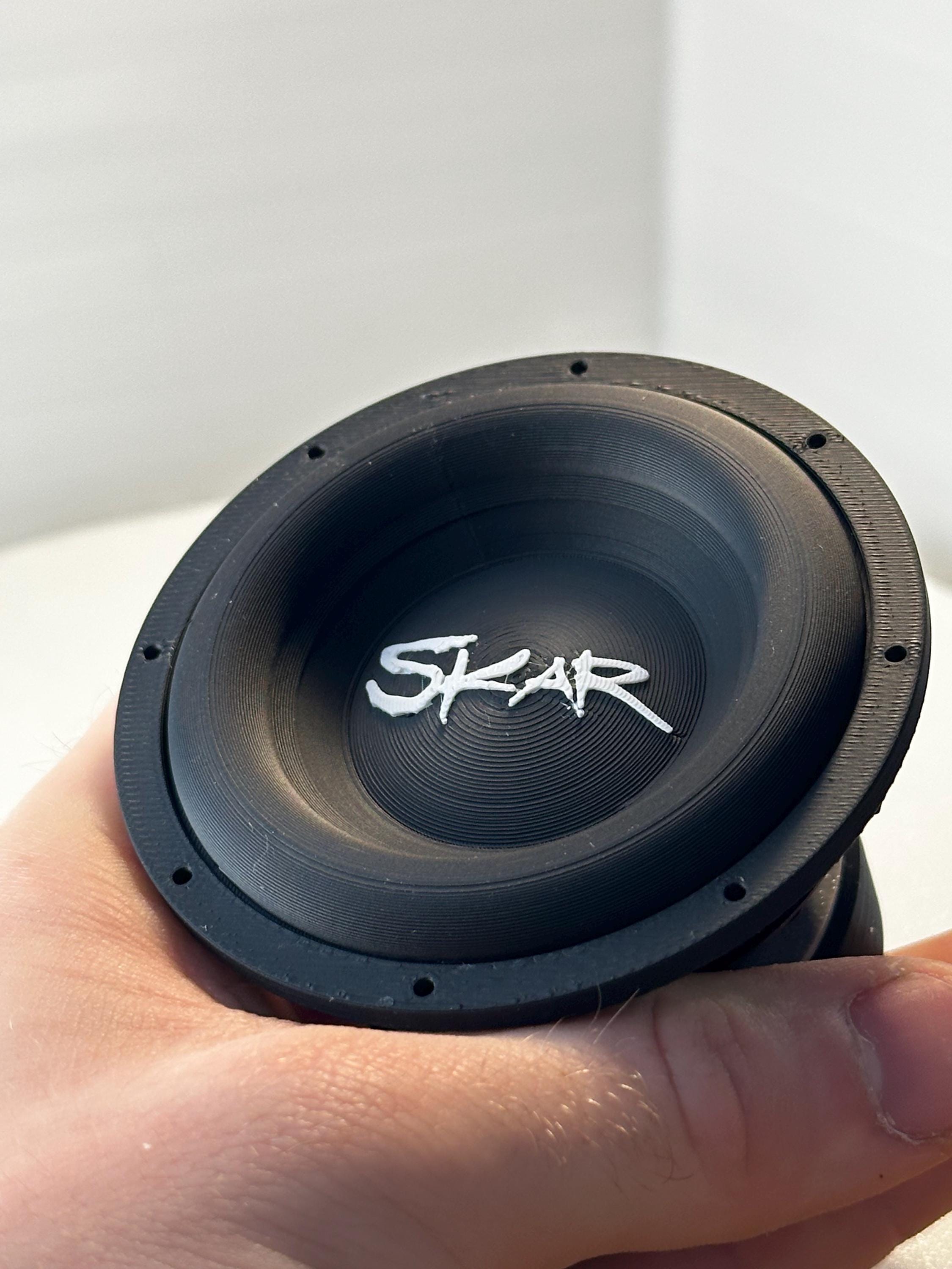 Skar Audio VXF 12” | 3D Printed Mini Subwoofer Keychain | Car Audio ...