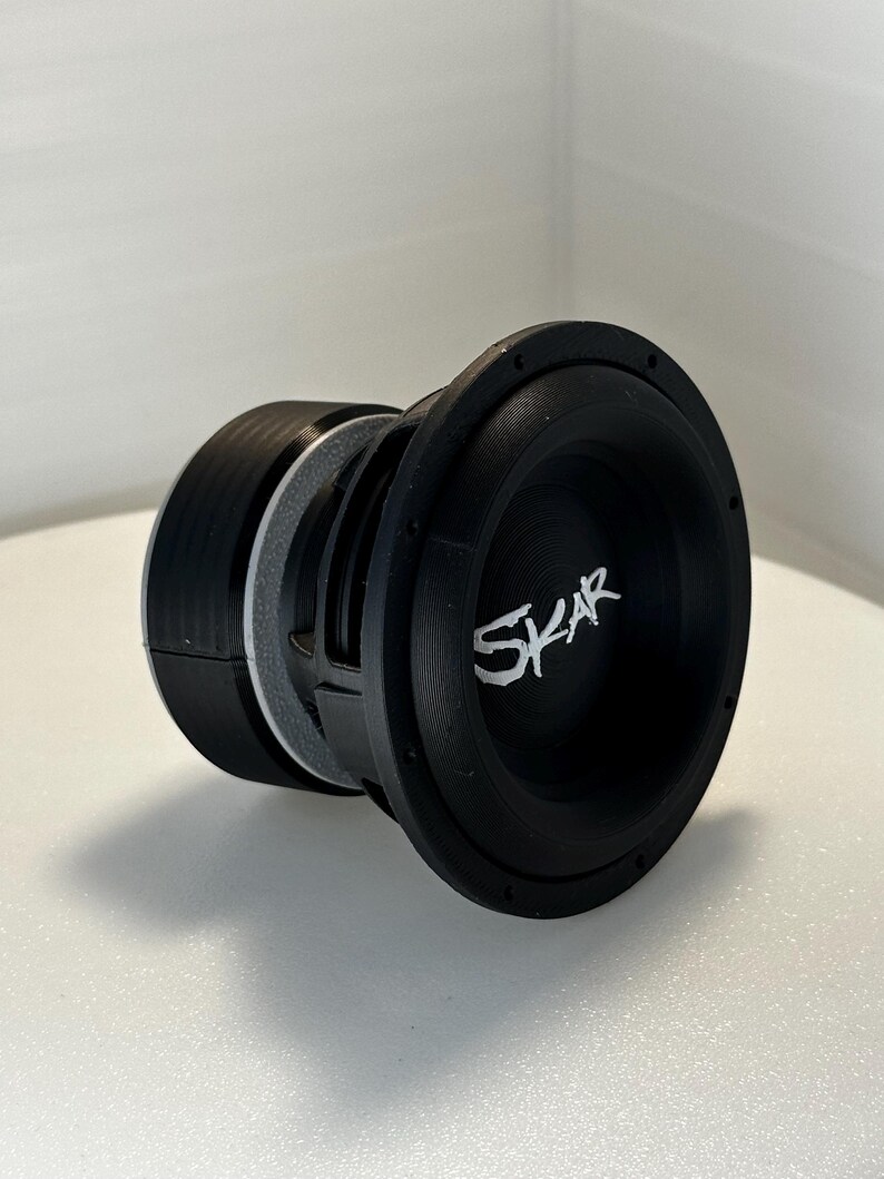 Skar Audio VXF 12” | 3D Printed Mini Subwoofer Keychain | Car Audio ...