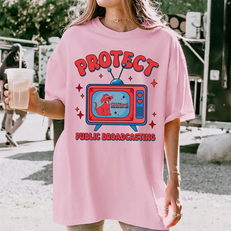 Protect Public Broadcasting PNG, Hand Drawn TV Graphic, Support Public ...