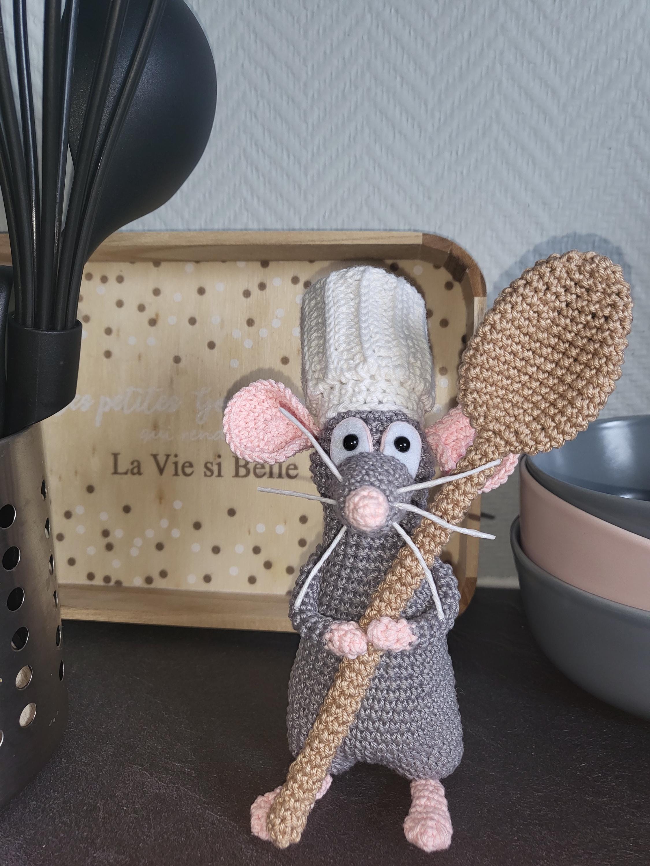 Remy From Ratatouille Crochet Shoulder Plush (pattern) - Etsy