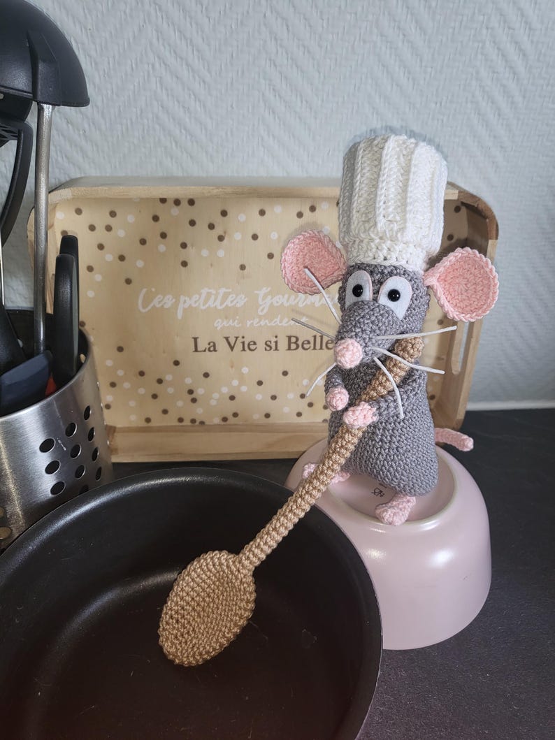 Remy From Ratatouille Crochet Shoulder Plush (pattern) - Etsy