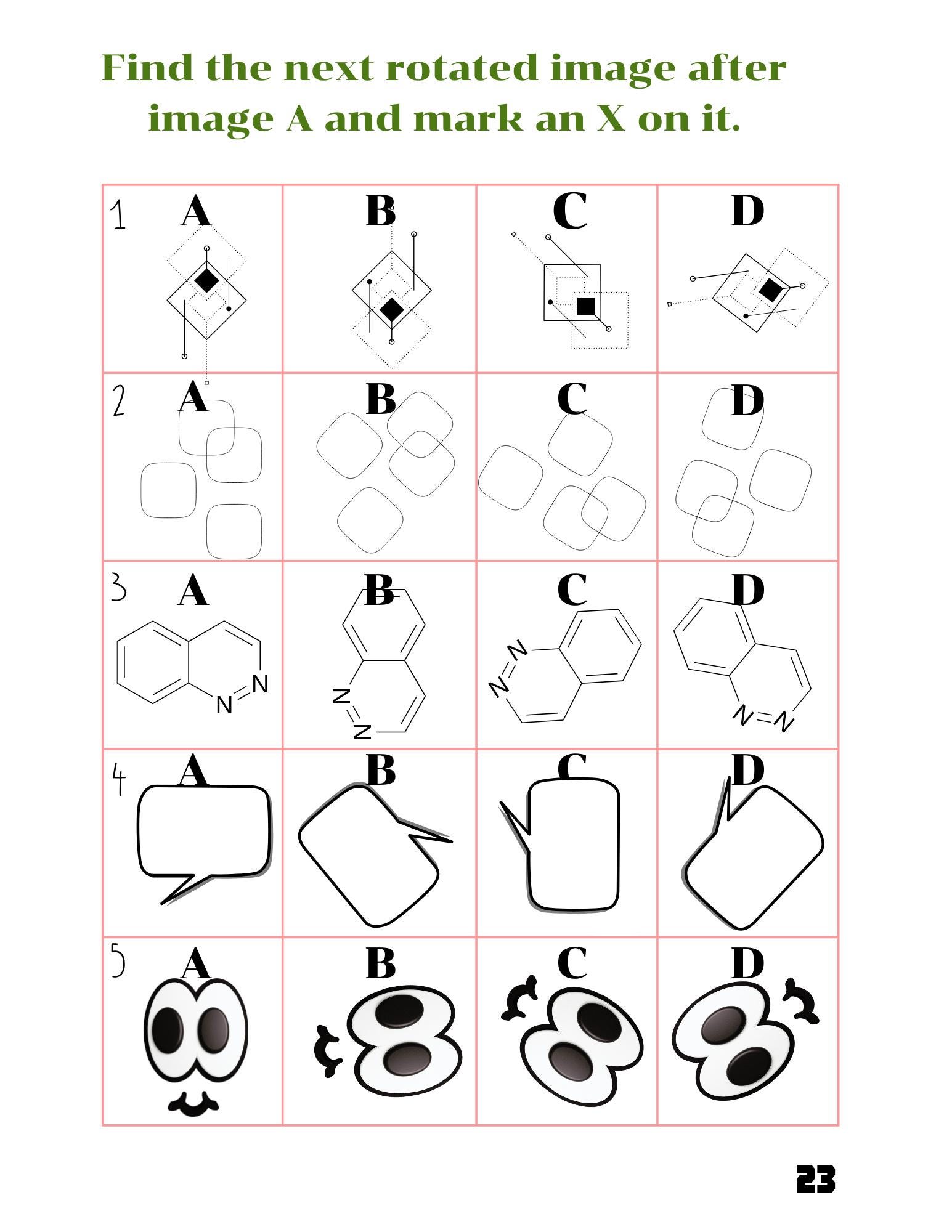 Preschool & Kindergarten Thinking Skills Book or Worksheets,logical ...