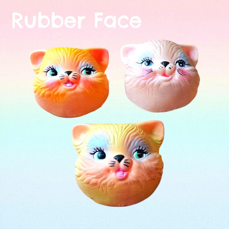 Rubber Face - Etsy