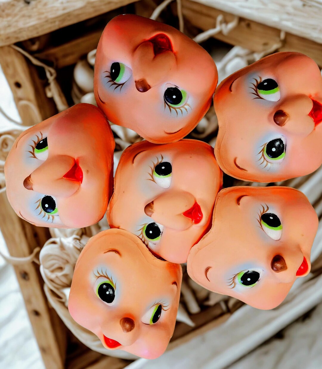 Vintage Rushton Rubber Face Mice: Doll Crafting Animal - Etsy