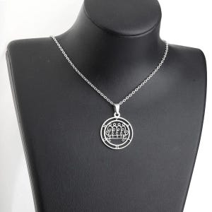 Paimon Sigil Necklace, Sigil of Paimon Pendant, King Paimon Goetia ...