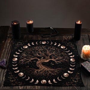Tree of Life Altar Cloth Tablecloth - Etsy