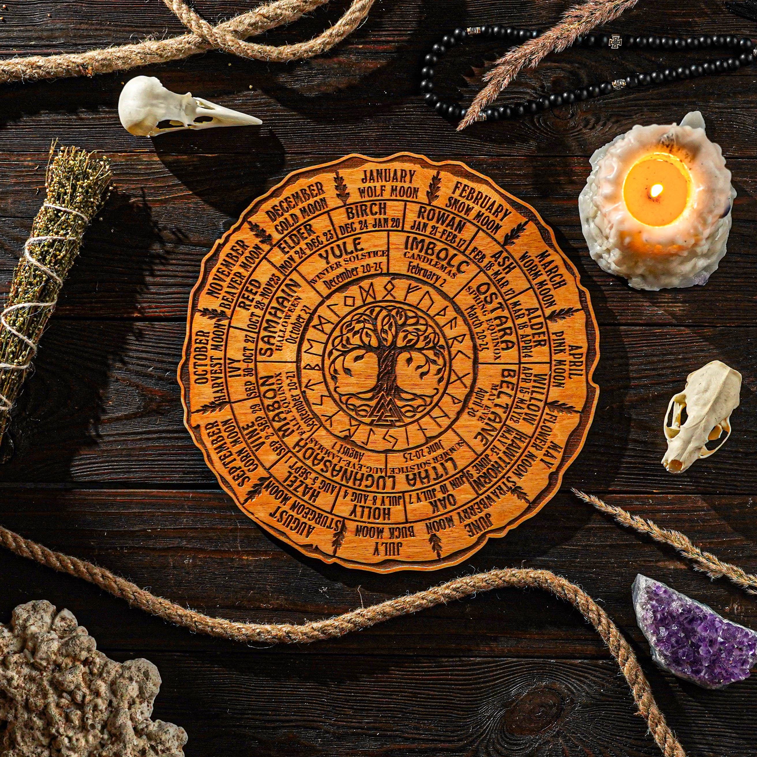 Celtic Wheel of the Year, Wheel of Life, Pagan Calendar, Witchcraft ...