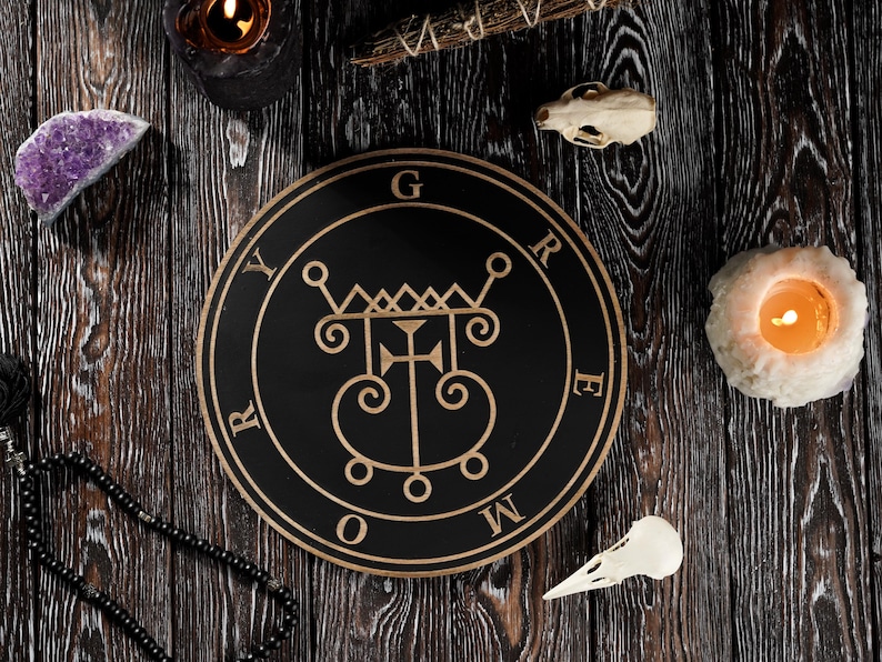 Gremory Seal, Sigil of Gremory, Gremory Goetia Demons, Goetia Altar ...