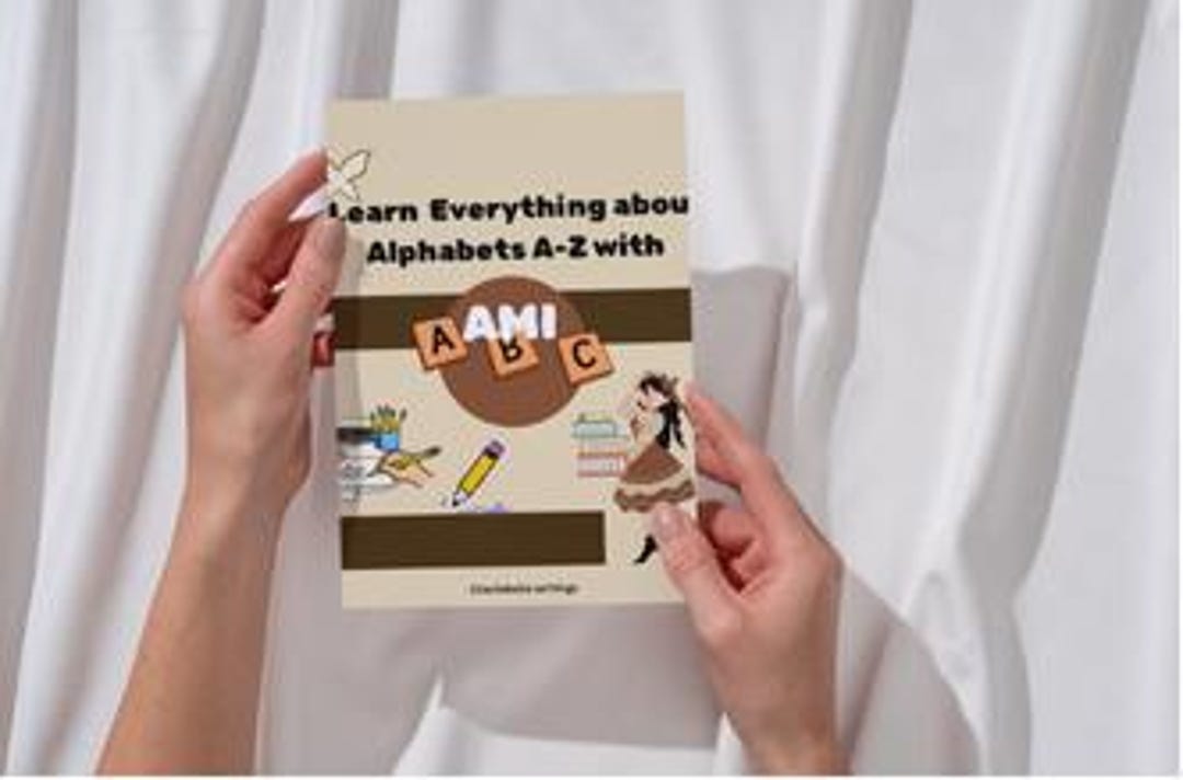 Learn Everything About Alphabets A-Z With AMI 55+ Pages - Etsy