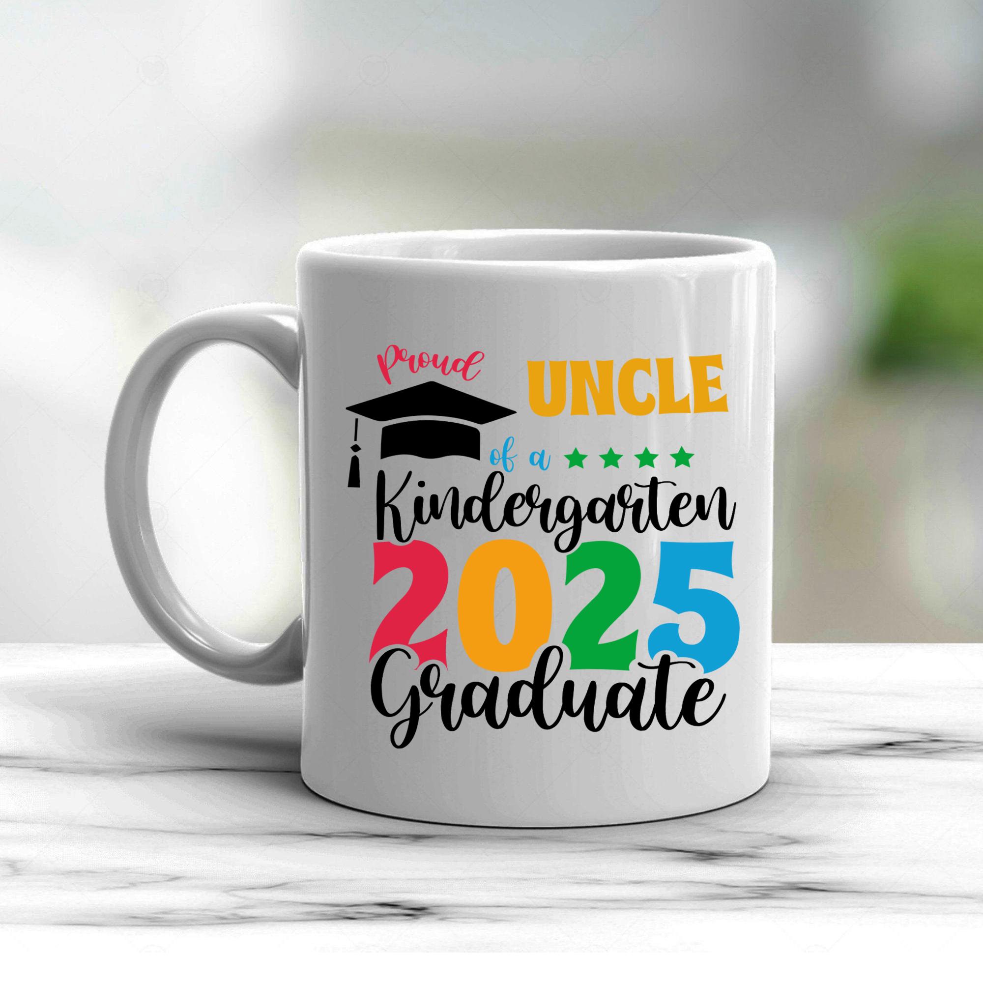 Proud Family of Kindergarten Graduate 2025 Svg: Proud Graduate Family ...