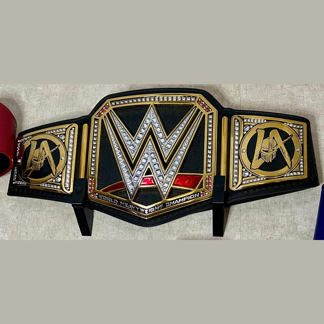 Wrestling Belt Wall Display | 3D Printed Hangers for Wrestling Belts ...