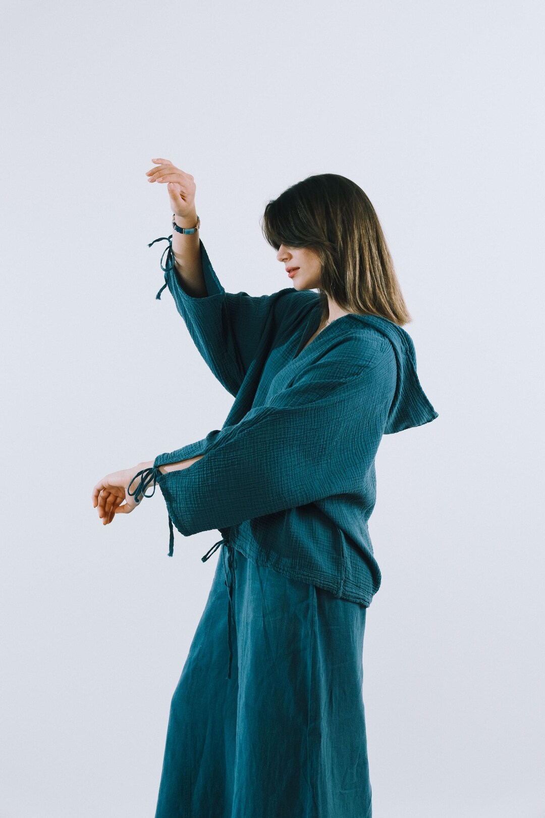 Comfortable Muslin Hoodie / Turkish Muslin Hoodie / Summer Hoodie ...