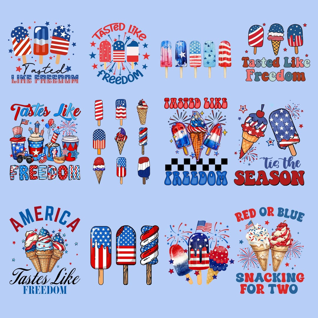 12 Png Tastes Like Freedom, 4th of July Png, Independence Png ...