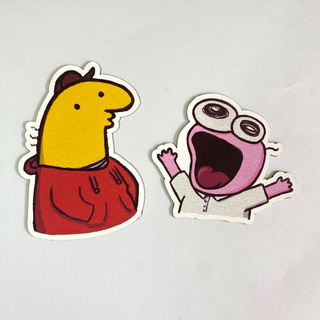 Smiling Friends Magnets | Pim and Charlie - Etsy