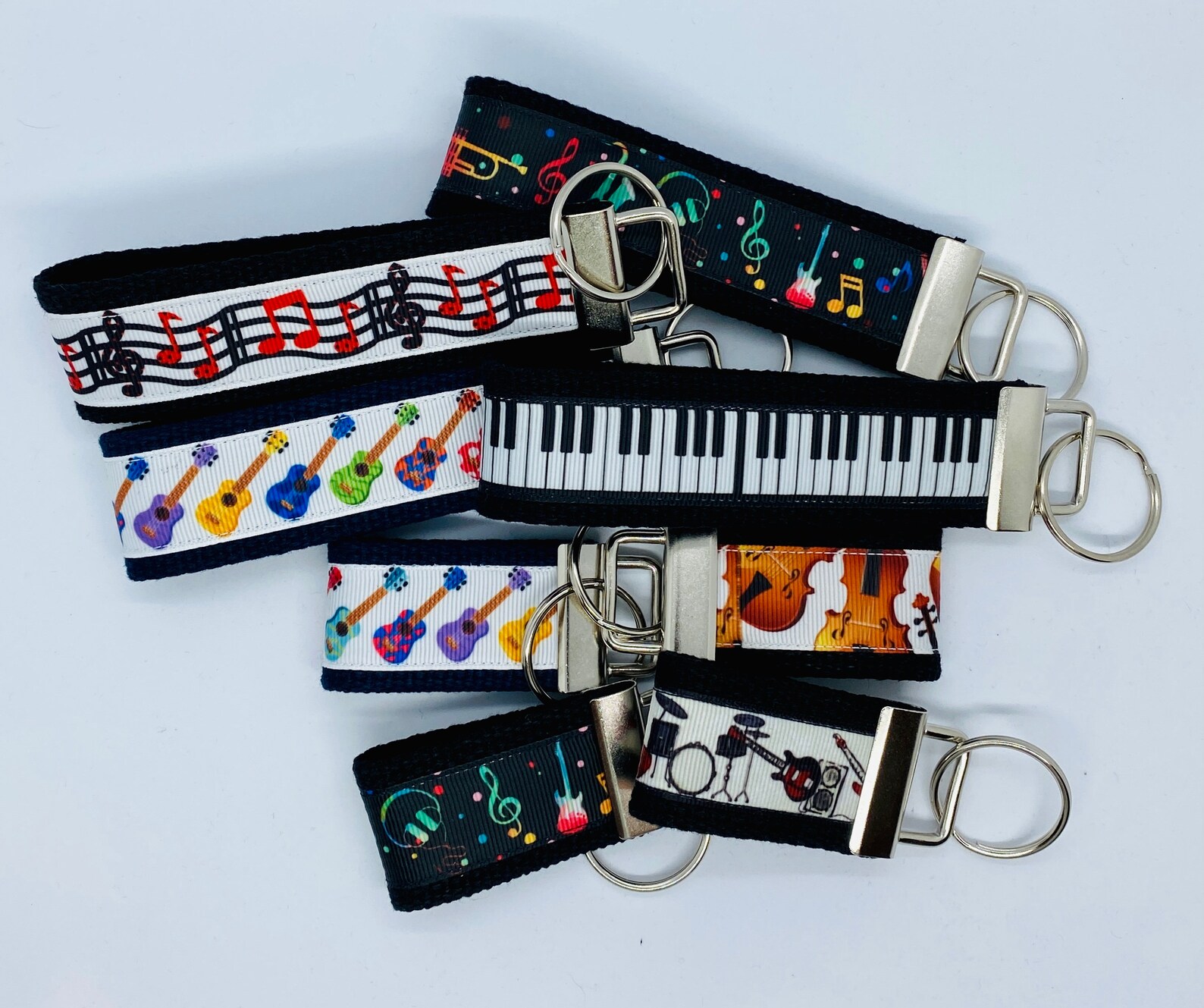 Music Keychain - Etsy