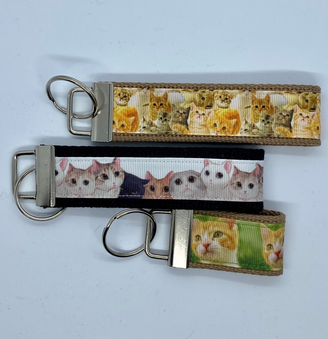 Cat Keychains - Etsy