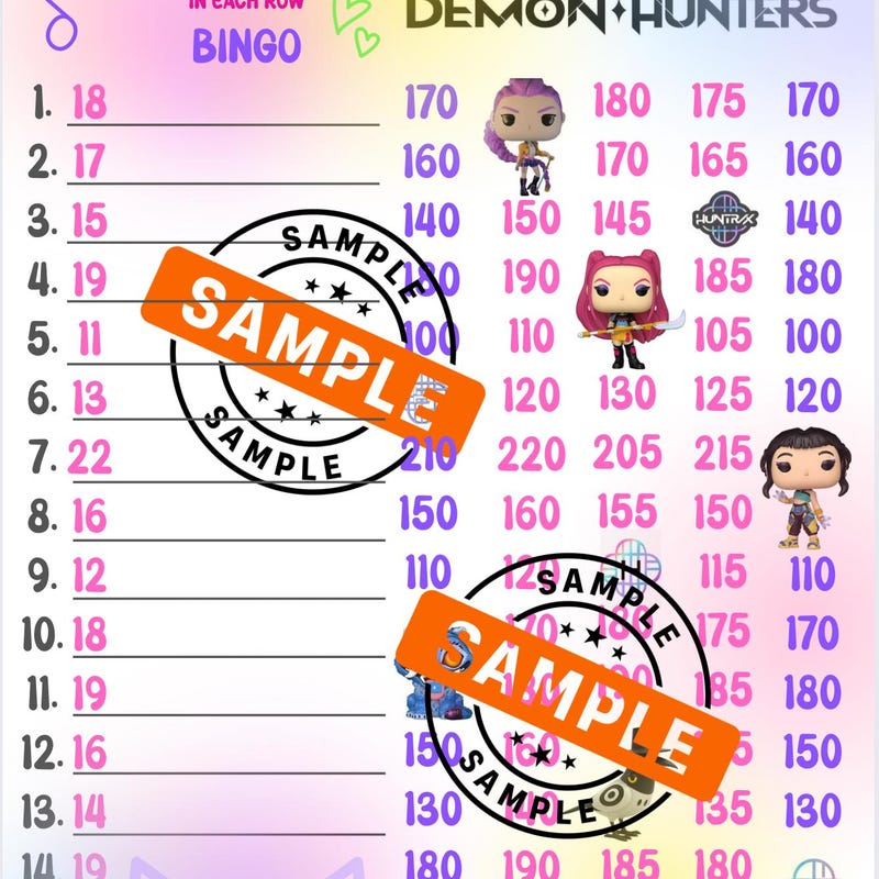 Kpop Demon Hunters Puzzle - Etsy