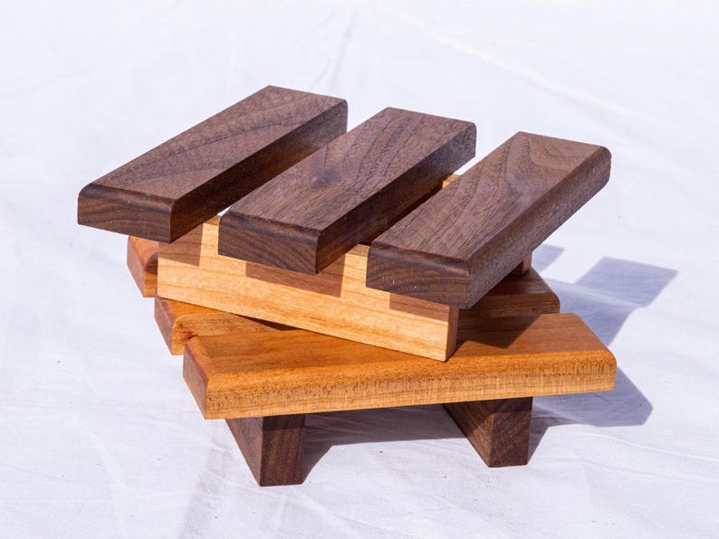 Mini Plant Stand Fancy Plant Riser Hardwood Mini Planter Stand Modern ...