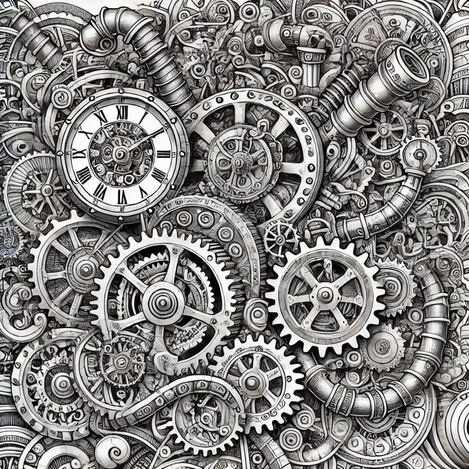 30 Intricate Adult Coloring Pages | Instant Digital Download ...