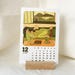 2025 Desk Calendar – 12 Original Artworks | Small Table Calendar With ...