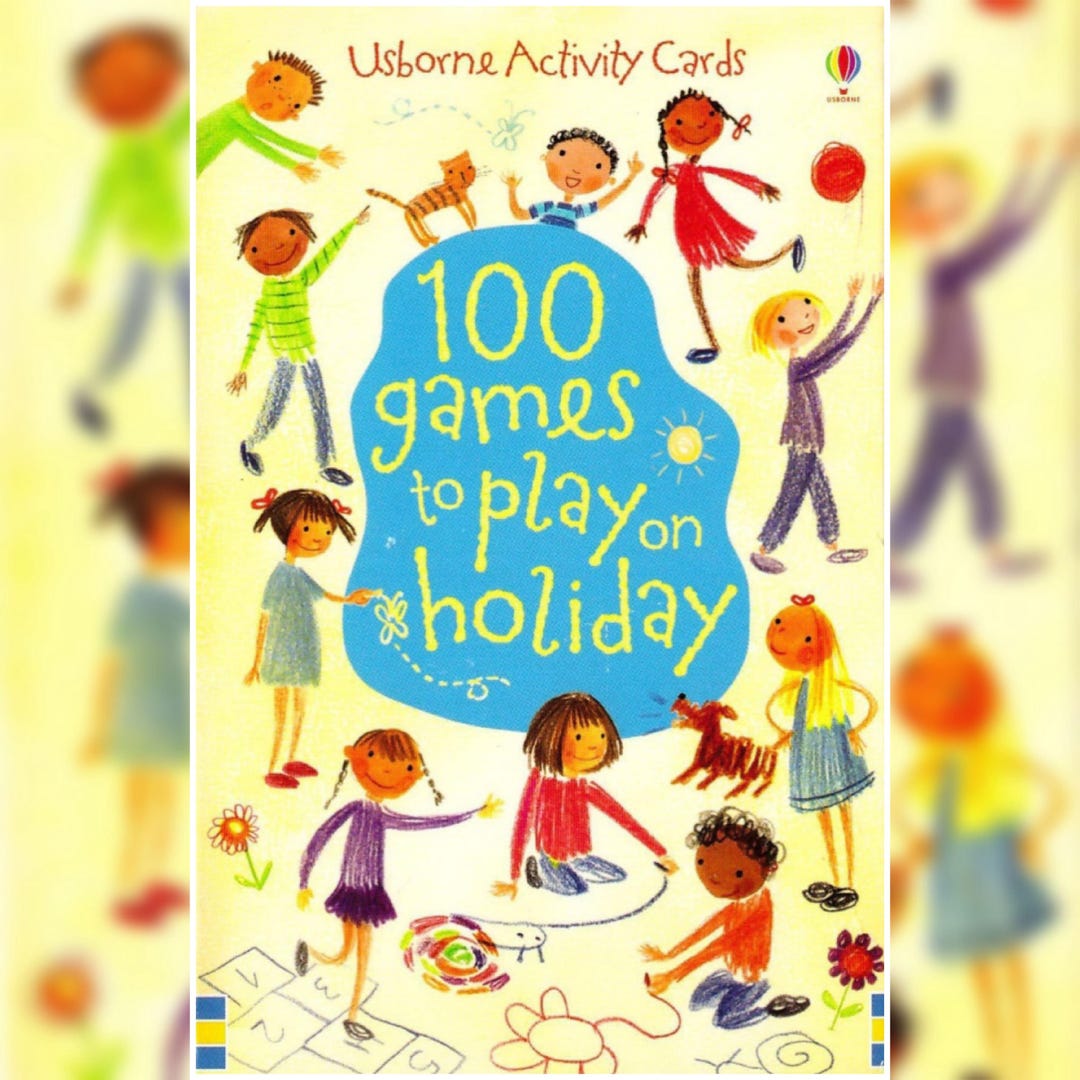 100 Games to Play on Holiday - 100 Fun Games - Children Book Digital ...
