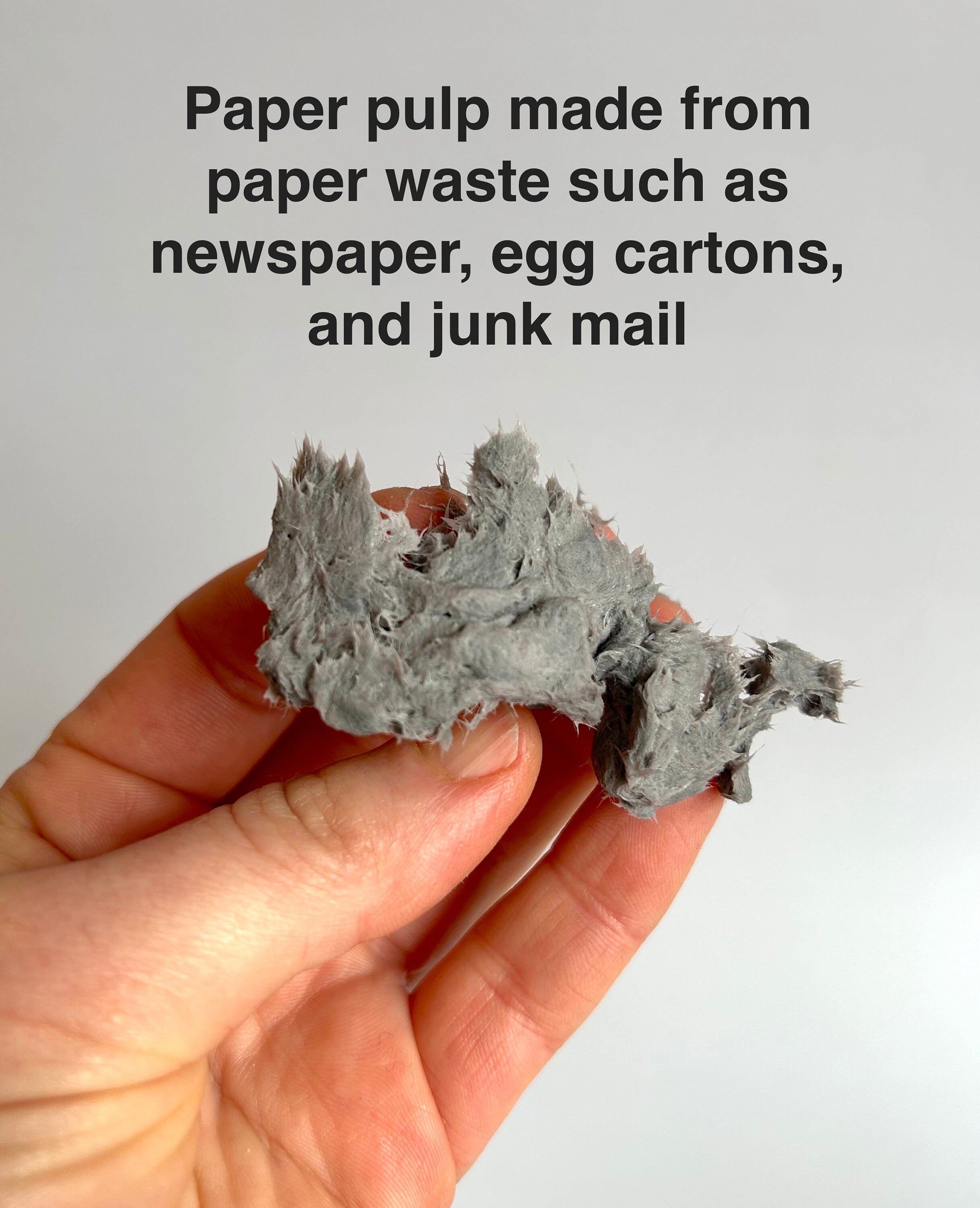 Paper Sculptural Vase / Paper Pulp Vessel / Sustainable Art ...