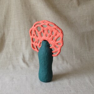 Paper Sculptural Vase / Paper Pulp Vessel / Sustainable Art ...
