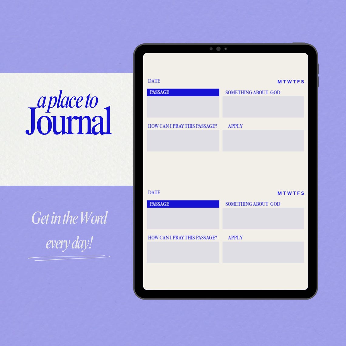 Quiet Time! Online Devotional Tool! Prayer Journal + Bible Reading ...
