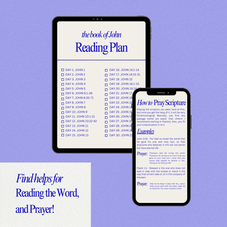 Quiet Time! Online Devotional Tool! Prayer Journal + Bible Reading ...