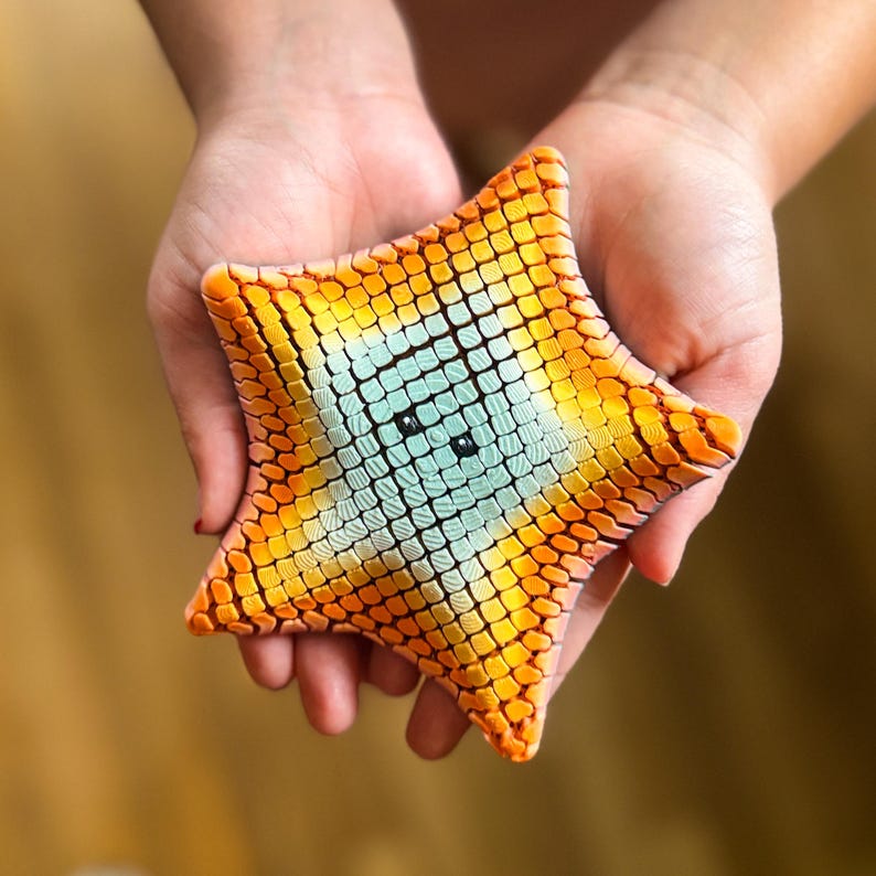3D Printed Starfish Fidget Toy – Hyper Flexible Multicolor Filament - Etsy