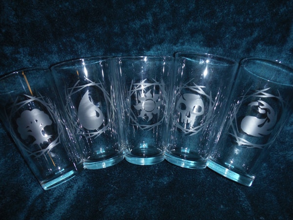 Magic the Gathering MTG Mana Symbol Epoxy Resin Inlay Wooden - Etsy Canada