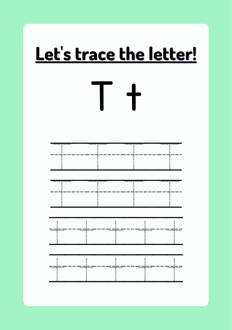 The Alphabet - Etsy