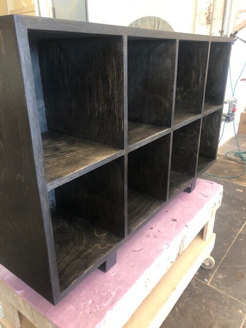 Custom Vinyl Storage Cabinet - Etsy