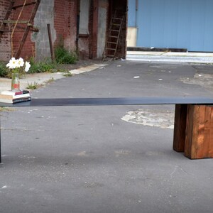 Floating Steel Waterfall Bench - Etsy