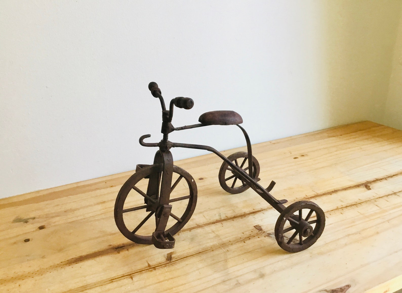 Antique / Vintage Miniature Metal Cast Iron Toy Tricycle for Display - Etsy