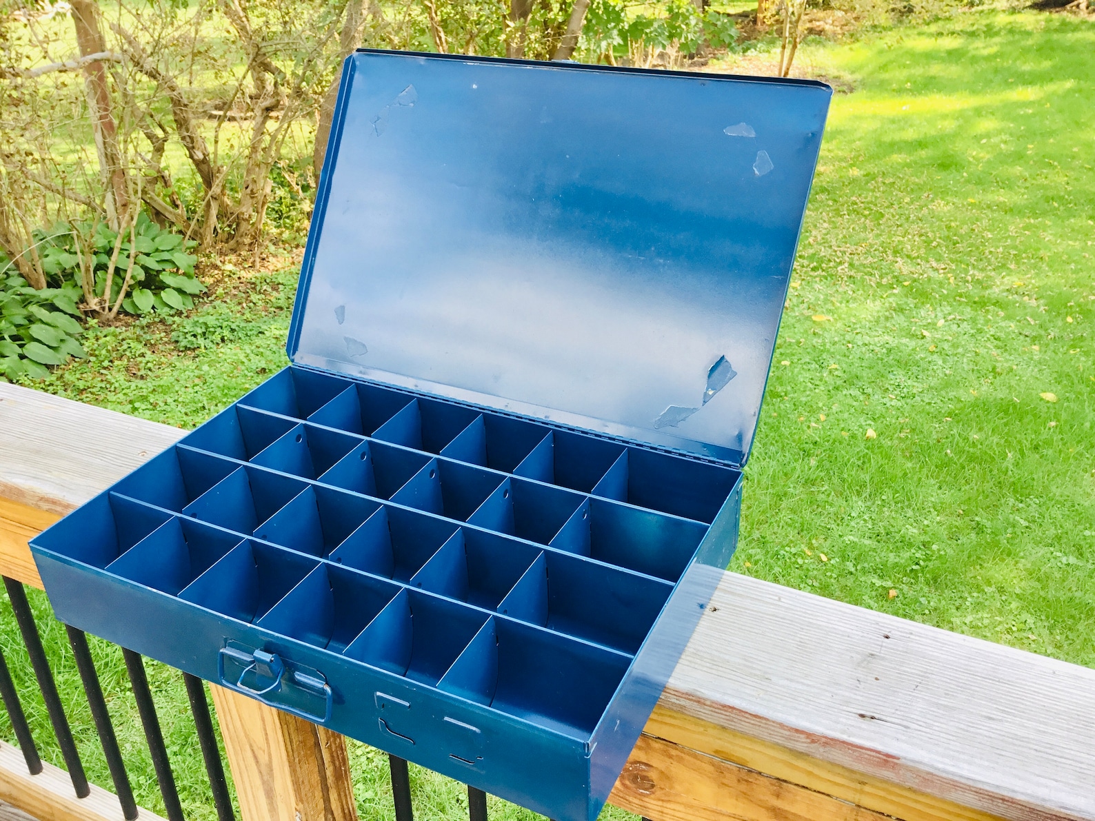 Nielsen Metal 24 Compartment Storage Carry Case Box Screws - Etsy