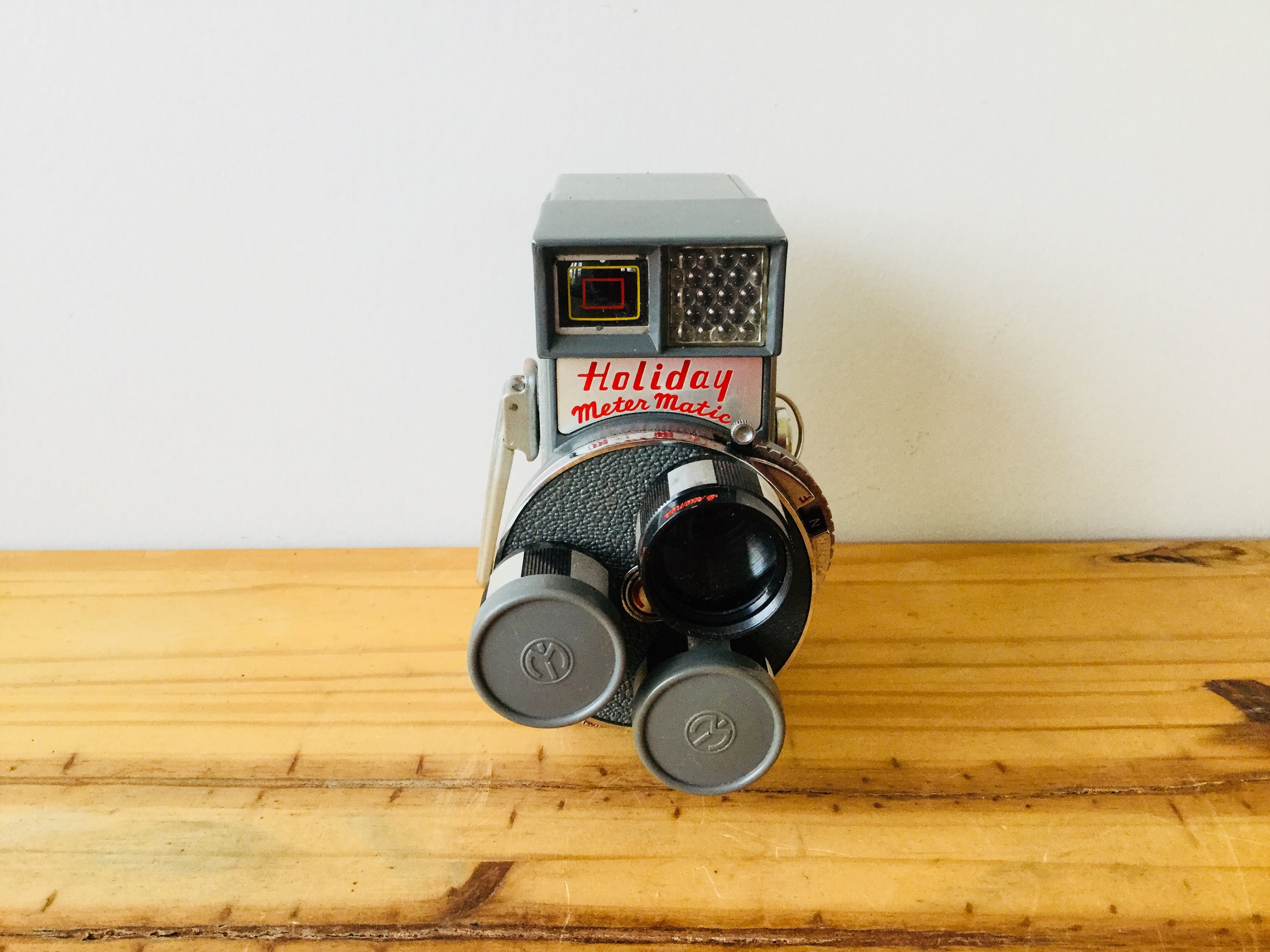 Mansfield Holiday II 8mm turret movie camera with case - Etsy.de