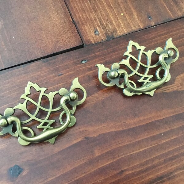 Brass Kbc Drawer Pulls - Etsy