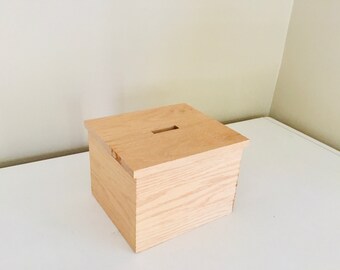 Wood Donation Box - Etsy